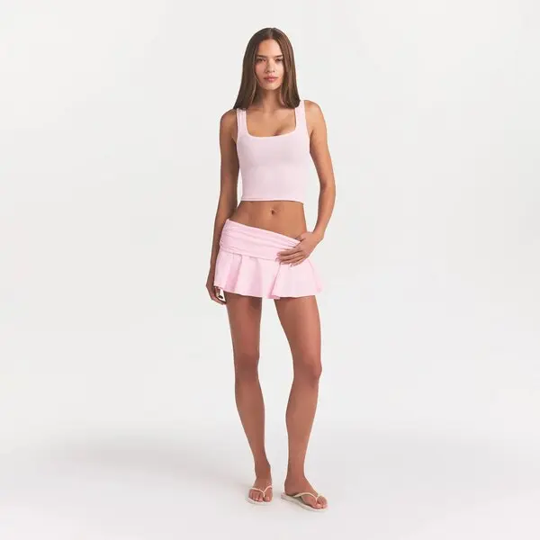 SKIMS Cotton Rib Tank - Cherry Blossom