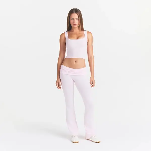 SKIMS Cotton Rib Tank - Cherry Blossom