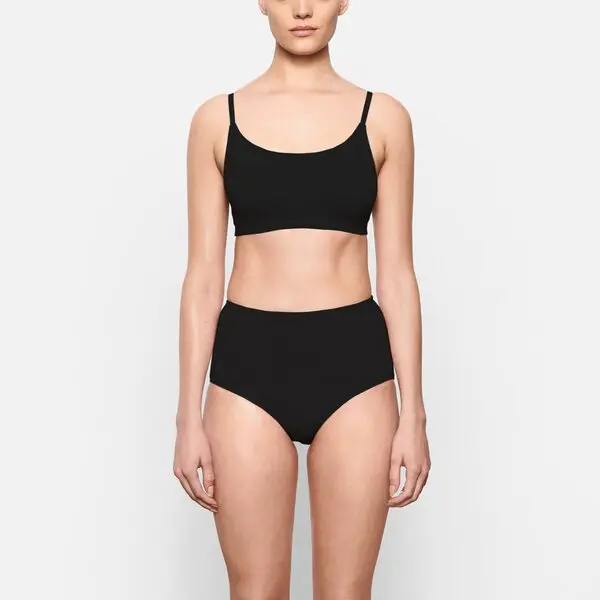 SKIMS Full Brief | | | Cotton Jersey - Soot