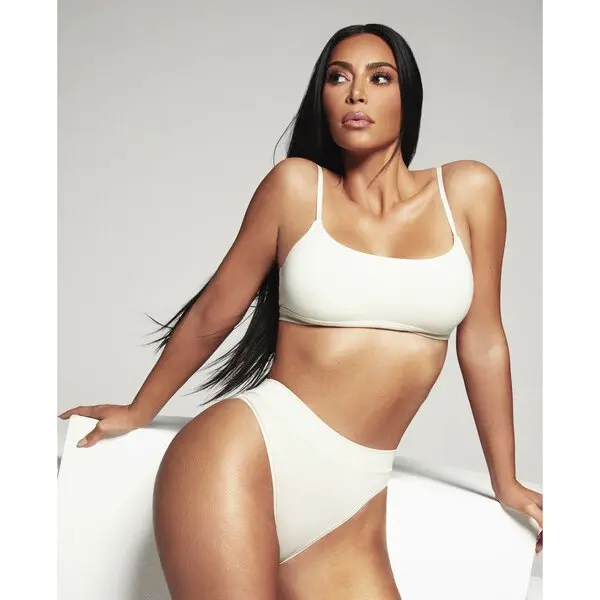 SKIMS Scoop Bralette | | | Cotton Jersey - Soot