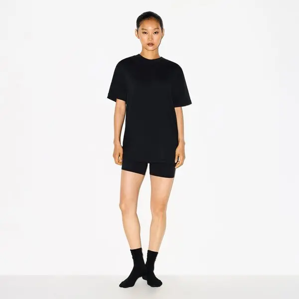 SKIMS Boyfriend T-shirt - Onyx