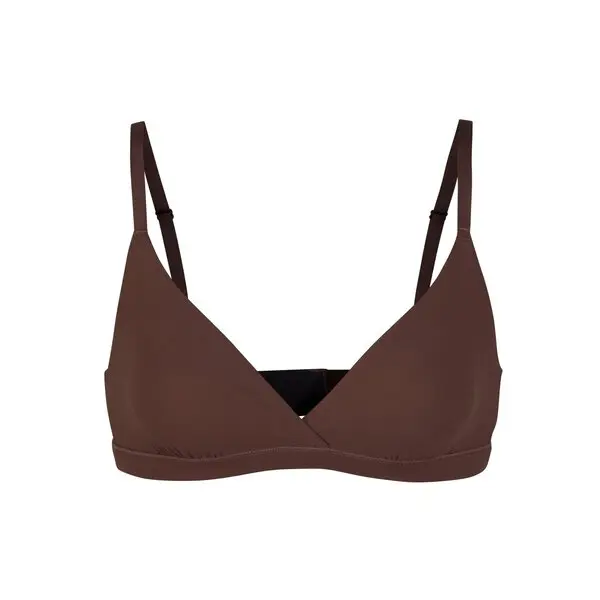 SKIMS Crossover Bralette | Medium Neutral | | Fits Everybody - Cocoa