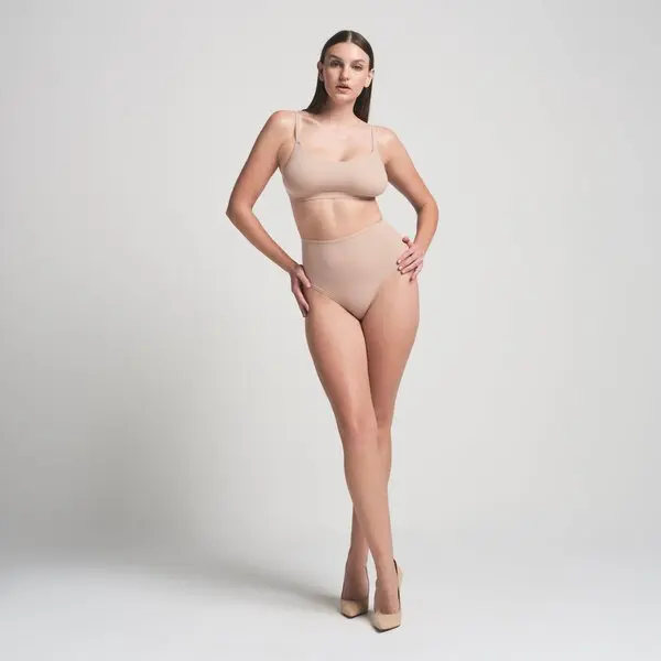 SKIMS High Waisted Thong | Medium Neutral | | Fits Everybody - Mica