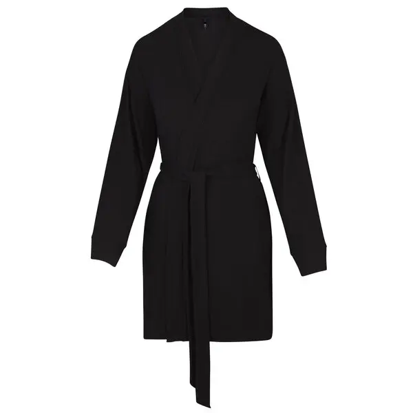 SKIMS Soft Lounge Robe - Onyx