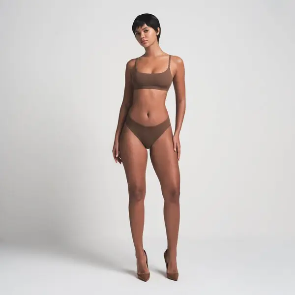 SKIMS Fits Everybody Scoop Bralette - Jasper