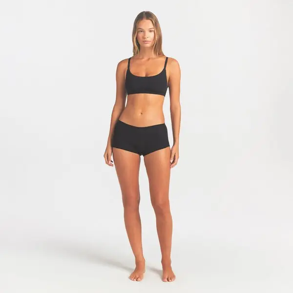 SKIMS Scoop Bralette - Onyx