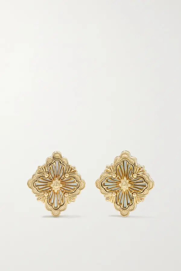 Buccellati Opera Tulle 18-karat Earrings - Gold