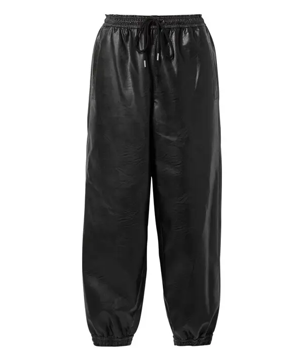 Stella McCartney Kira Vegetarian Leather Track Pants