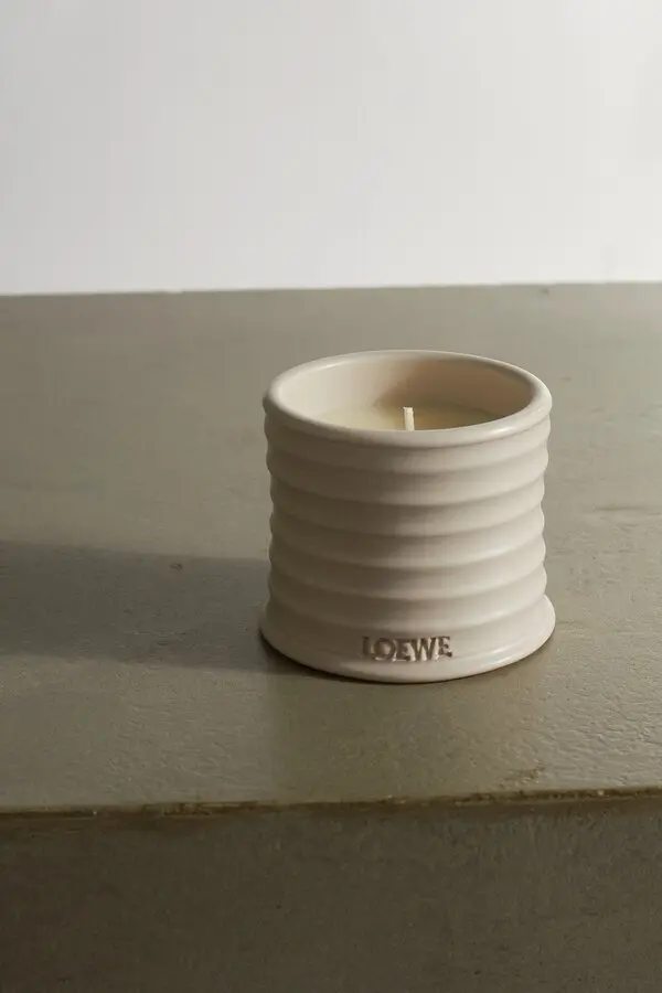 LOEWE PERFUMES Oregano Small Scented Candle, 170g - White