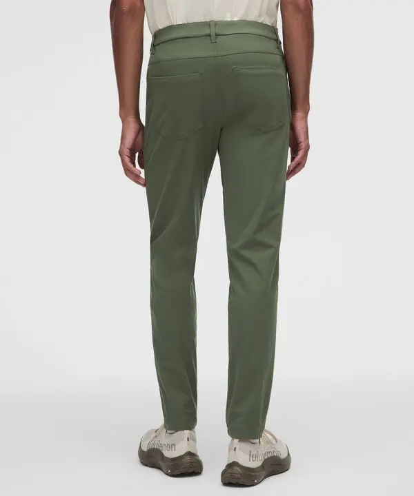 Lululemon Abc Slim-fit 5-pocket Pants With 32l Inseam - Sassy Sage
