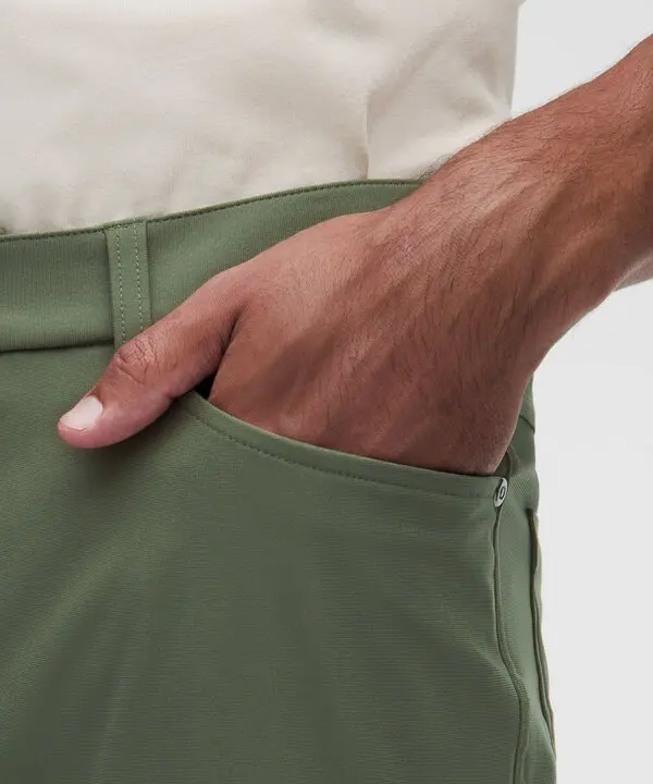 Lululemon Abc Slim-fit 5-pocket Pants With 32l Inseam - Sassy Sage