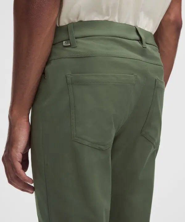 Lululemon Abc Slim-fit 5-pocket Pants With 32l Inseam - Sassy Sage