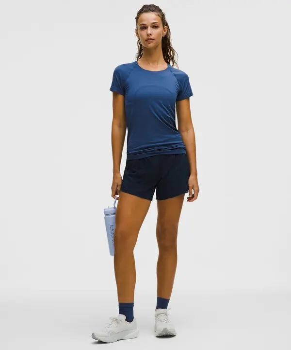 Lululemon Swiftly Tech Short-sleeve Shirt 2.0 - Blue Twill