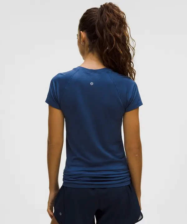 Lululemon Swiftly Tech Short-sleeve Shirt 2.0 - Blue Twill
