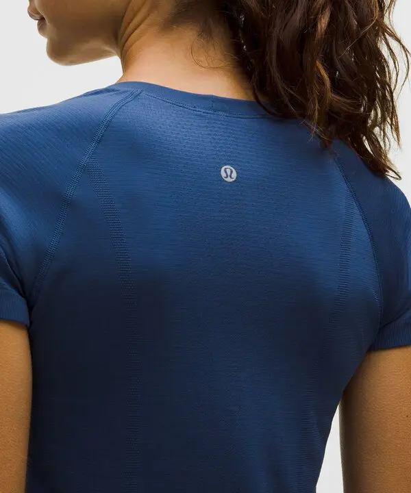 Lululemon Swiftly Tech Short-sleeve Shirt 2.0 - Blue Twill