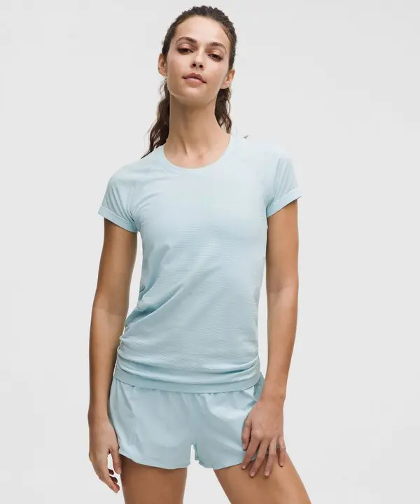 Lululemon Swiftly Tech Short-sleeve Shirt 2.0 - Foam Cloud/foam Cloud