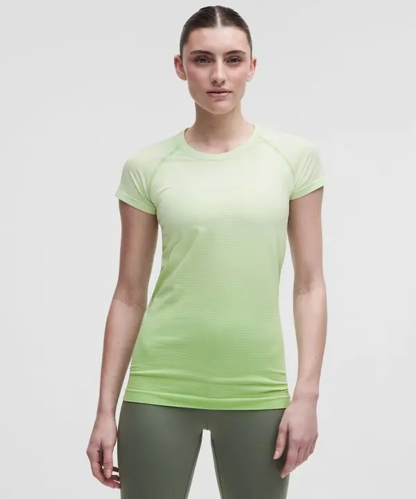 Lululemon Swiftly Tech Short-sleeve Shirt 2.0 - Ombre Dye Matcha Multi
