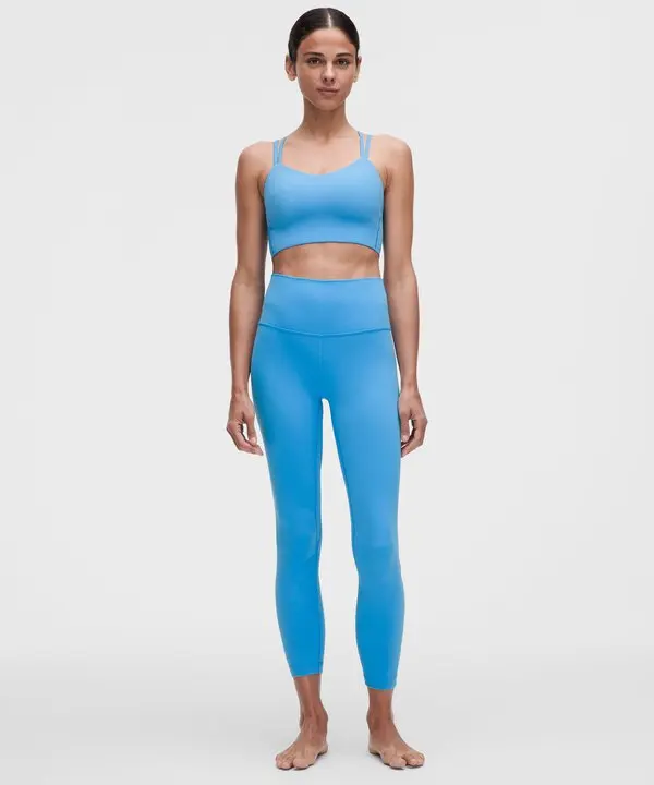 Lululemon Like A Cloud Longline Bra - Ocean Wave