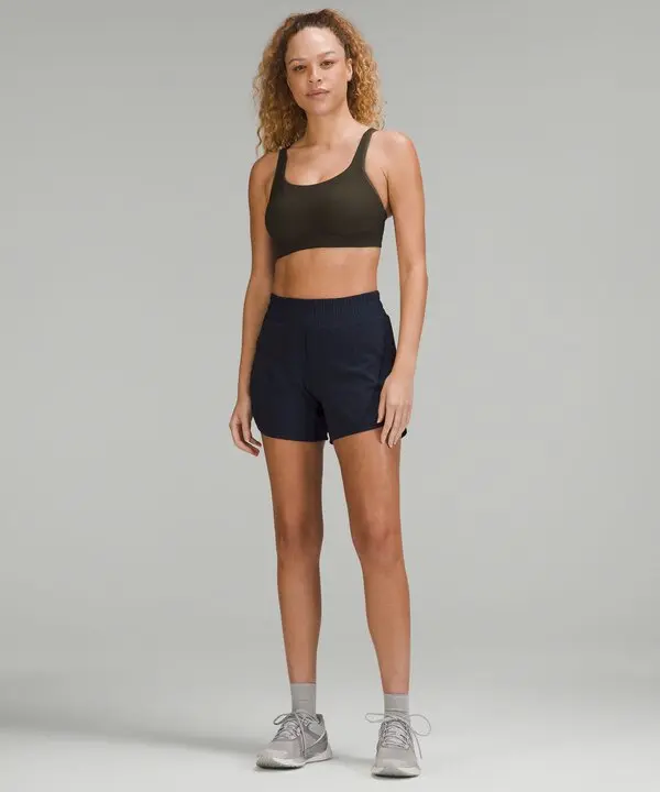 Lululemon Run Times Bra - Dark Olive