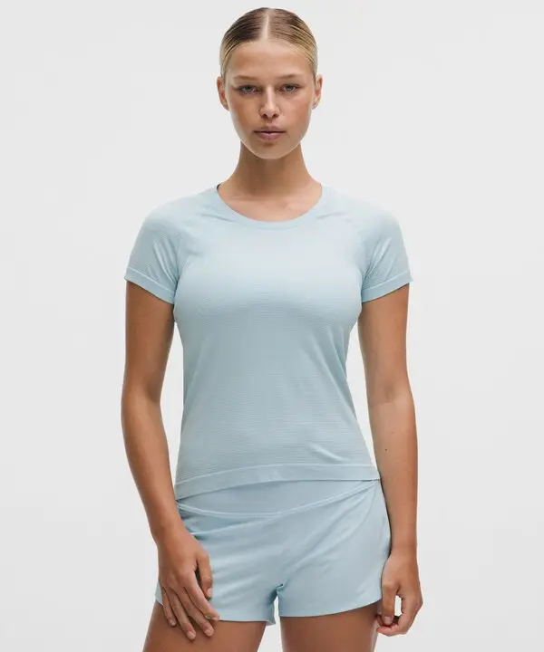 Lululemon Swiftly Tech Short-sleeve Shirt 2.0 - Foam Cloud/foam Cloud