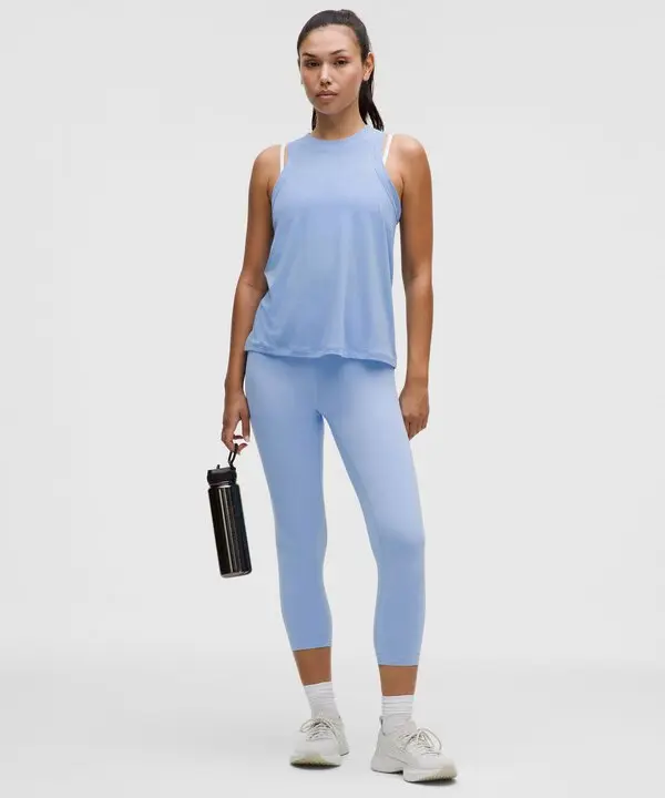 Lululemon Wunder Train High-rise Crop 23 - Sinatra Blue