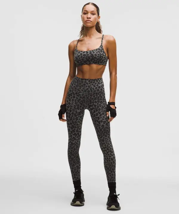 Lululemon Wunder Train High-rise Tight 25 - True Leopard Black Multi