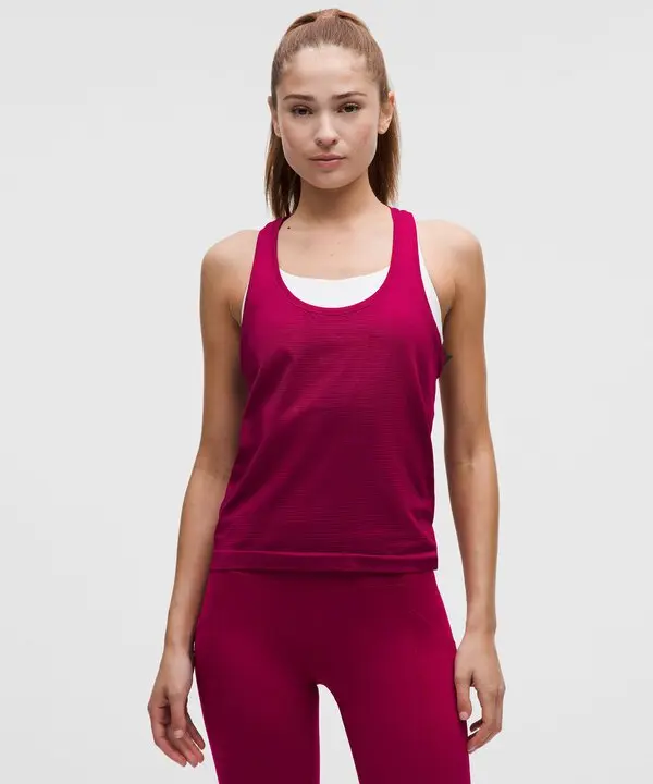 Lululemon Swiftly Tech Racerback Tank Top 2.0 - Berry Rumble/berry Rumble