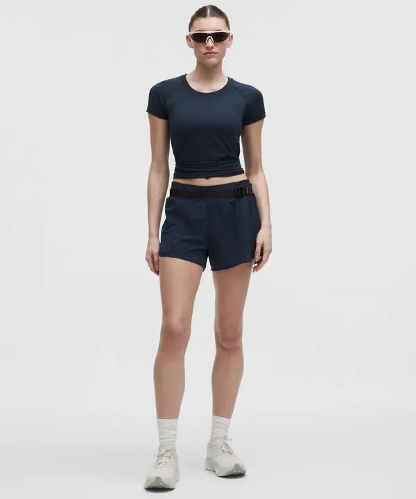 Lululemon Hotty Hot High-rise Lined Short - True Navy