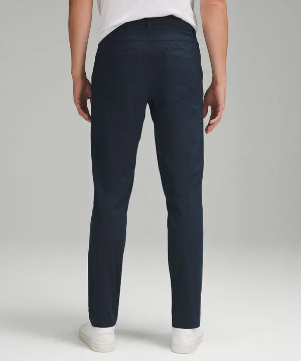Lululemon Slim-fit 5-pocket Pants With Abc Technology - True Navy