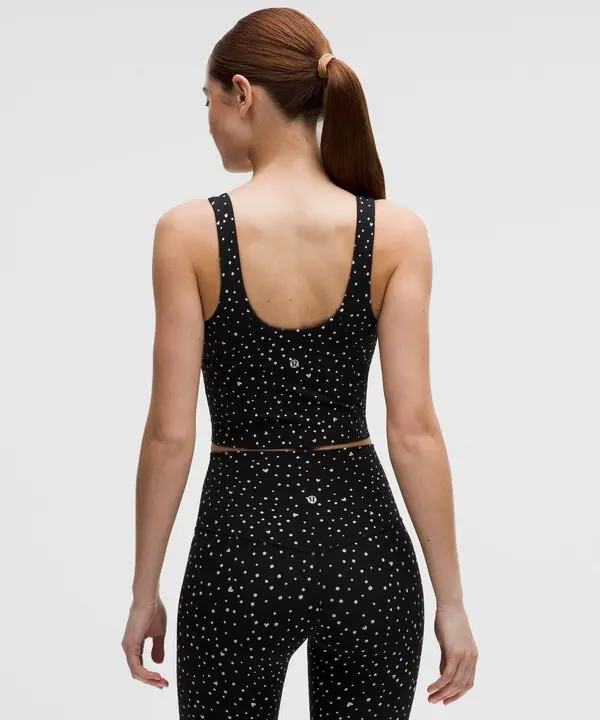 Lululemon Align™ Tank Top - Heart Scatter Dot Print White Black