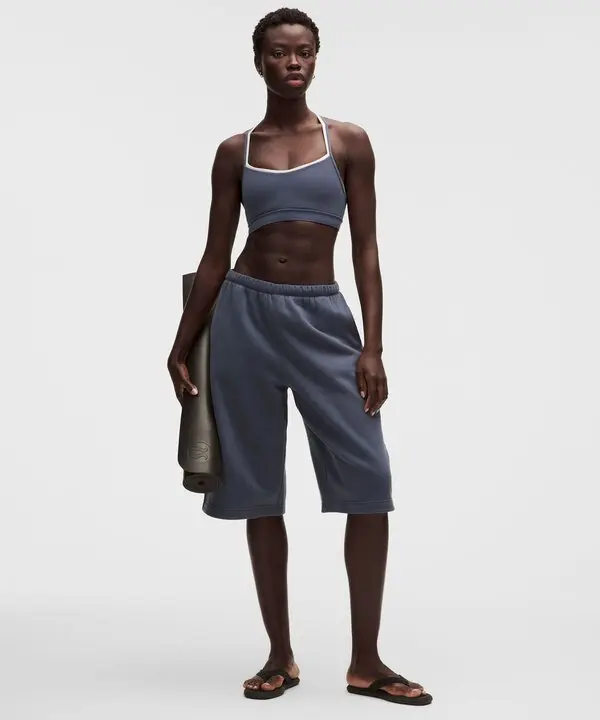 Lululemon Flow Y Nulu Racerback Bra - Dusty Diamond