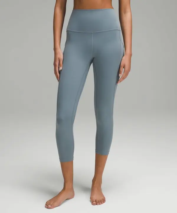 Lulu Lemon Lululemon Cropped Yoga Pants Lululemon Align™ High-Rise