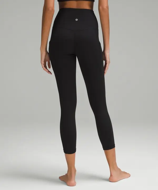 Lululemon Align™ High-rise Crop With Pockets 23 - Black