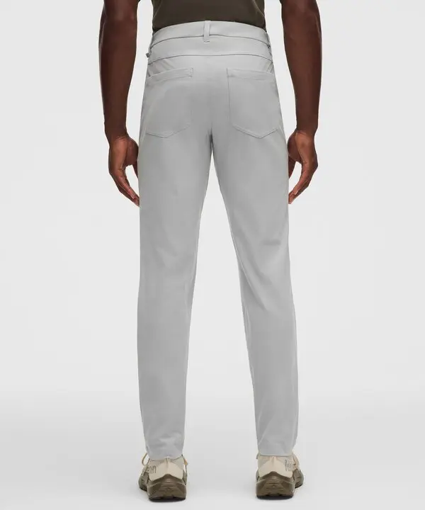 Lululemon Abc Slim-fit 5-pocket Pants - Silver Drop