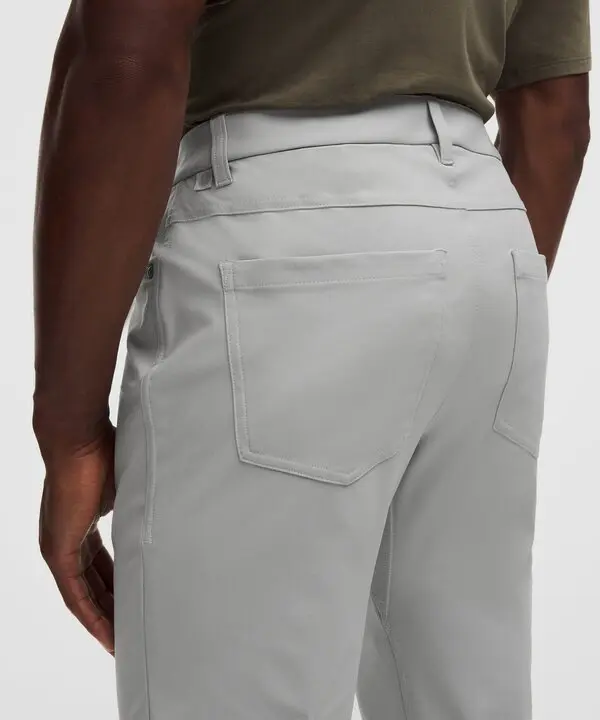 Lululemon Abc Slim-fit 5-pocket Pants - Silver Drop