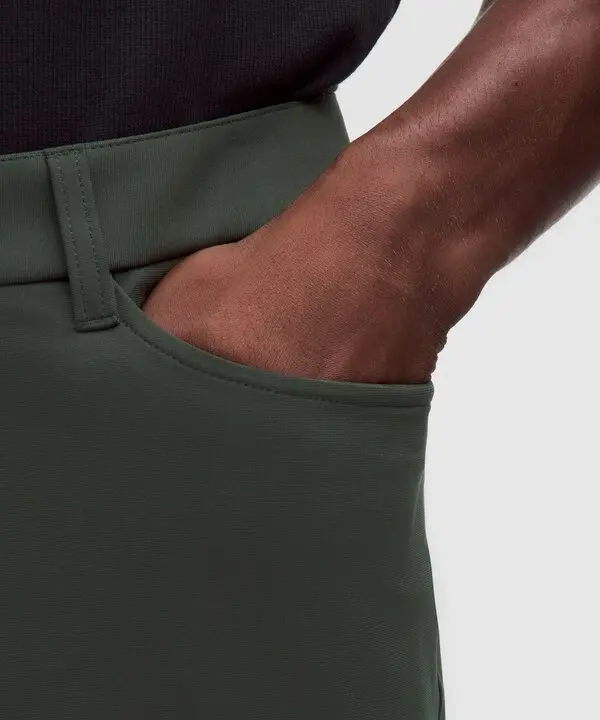 Lululemon Abc Classic-fit 5-pocket Pants - Rainforest Green