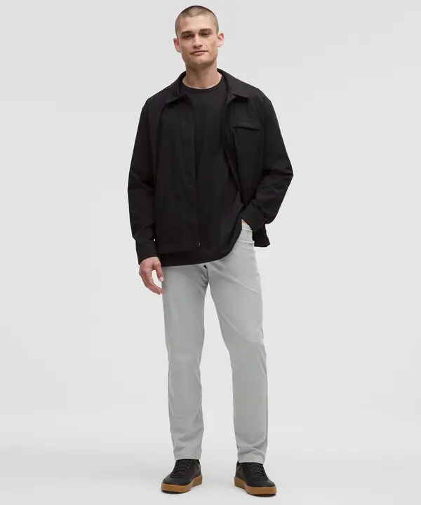 Lululemon Abc Classic-fit 5 Pocket Pants - Silver Drop