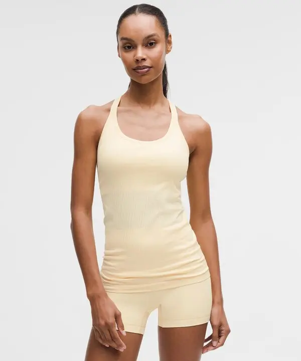 Lululemon Ebb To Street Tank Top - Butter Cream