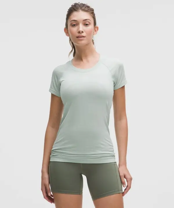 Lululemon Swiftly Tech Short-sleeve Shirt 2.0 - Pelican/pelican