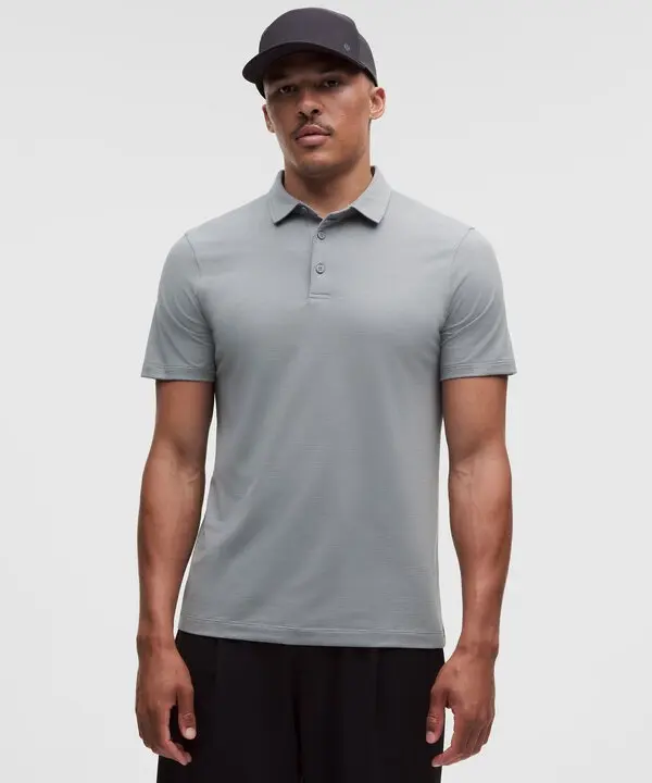 Lululemon Evolution Short-sleeve Polo Shirt - Feather Grey