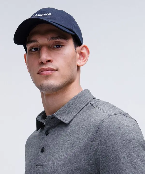 Lululemon Evolution Short-sleeve Polo Shirt - Heathered Black