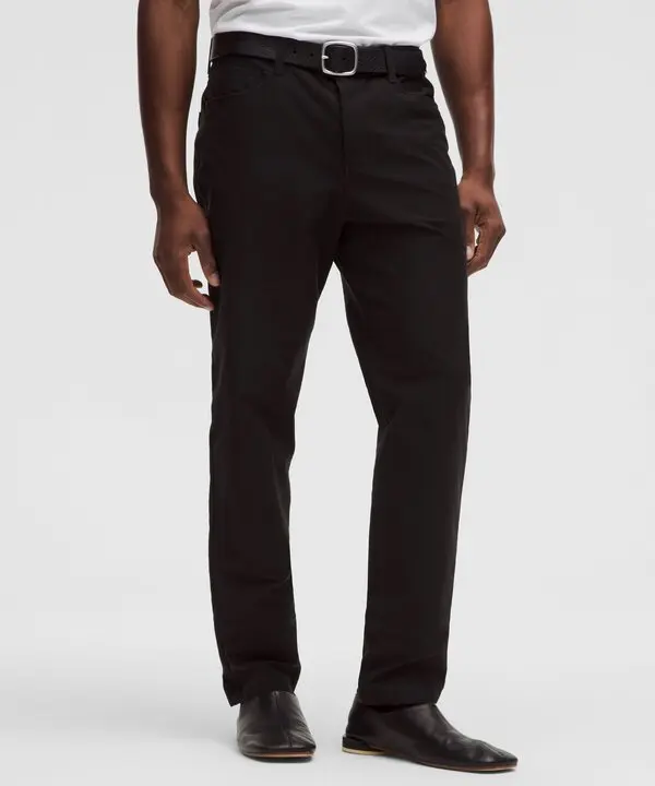 Lululemon Abc Classic-fit Five-pocket Pant 34l - Black