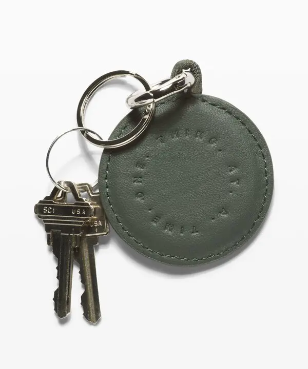 Lululemon Key Moments Keychain Green Editorialist