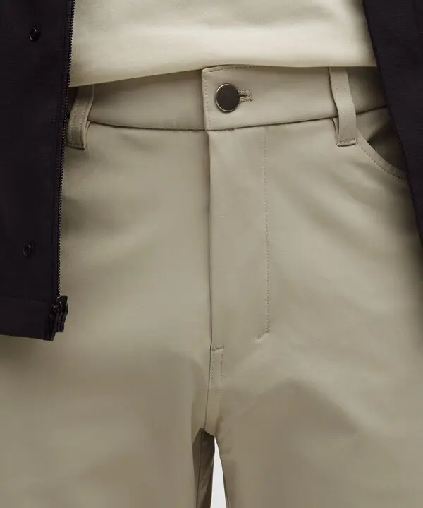 Lululemon Abc Classic-fit 5-pocket Pants " Inseam - Raw Linen