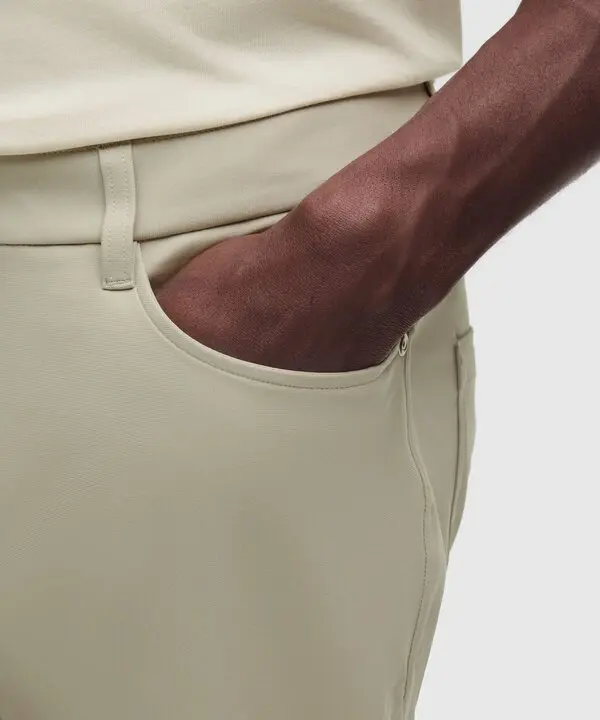 Lululemon Abc Classic-fit 5-pocket Pants " Inseam - Raw Linen