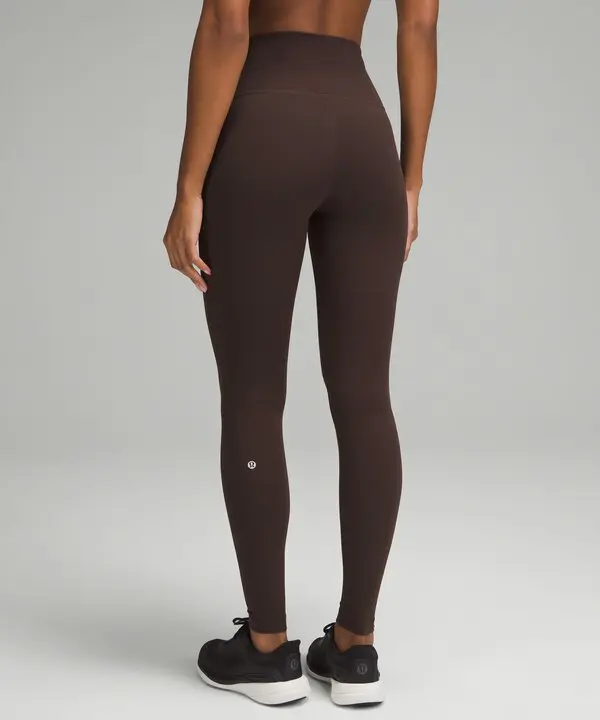 Lululemon Wunder Train High-Rise Tight 28 Espresso 50% Off