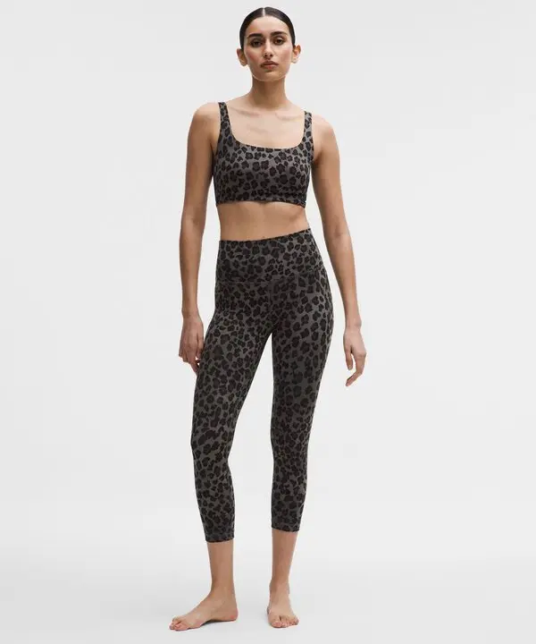 Lululemon Align™ High-rise Crop 23 - True Leopard Black Multi