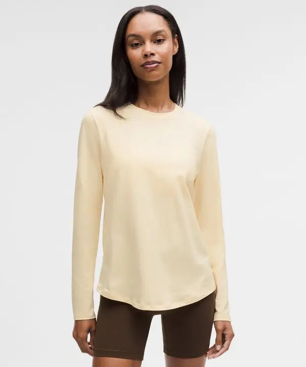 Lululemon Love Long-sleeve Shirt - Butter Cream