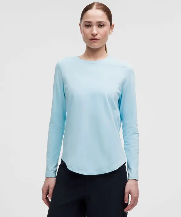 Lululemon Love Long-sleeve Shirt - Foam Cloud