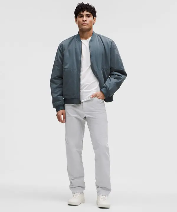 Lululemon Abc Classic-fit Five Pocket Pant 32l - Silver Drop